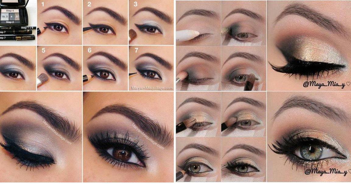 10 tutoriales para maquillaje de noche que harán que tus ojos brillen con luz propia | Belleza