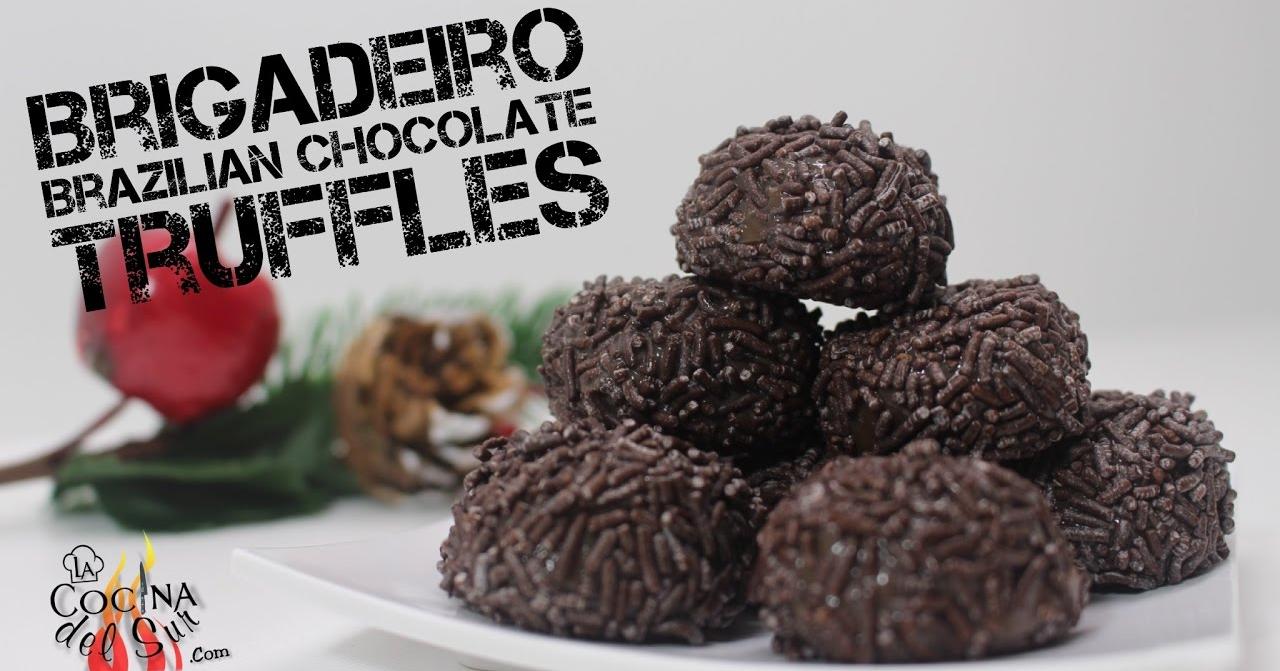 Trufas Brasileñas - Brigadeiro - Brazilian Truffles | Cocina