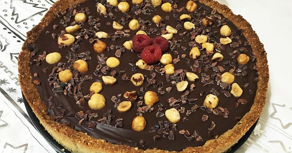 Tarta de chocolate y avellanas | Cocina