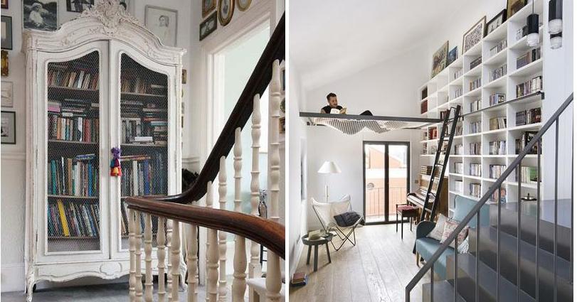 10 ideas para guardar libros | Decoración