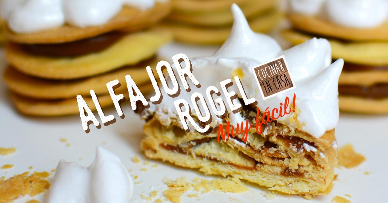 Alfajor Rogel | Cocina