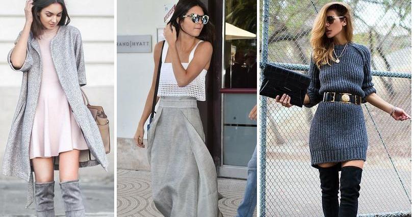 ¿Quieres apostar a la elegancia? El gris es una excelente opción | Belleza