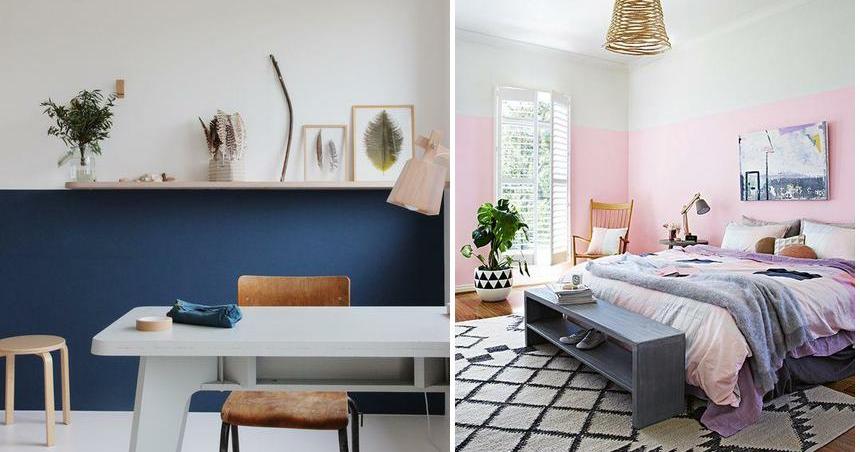 Paredes a dos colores | Decoración