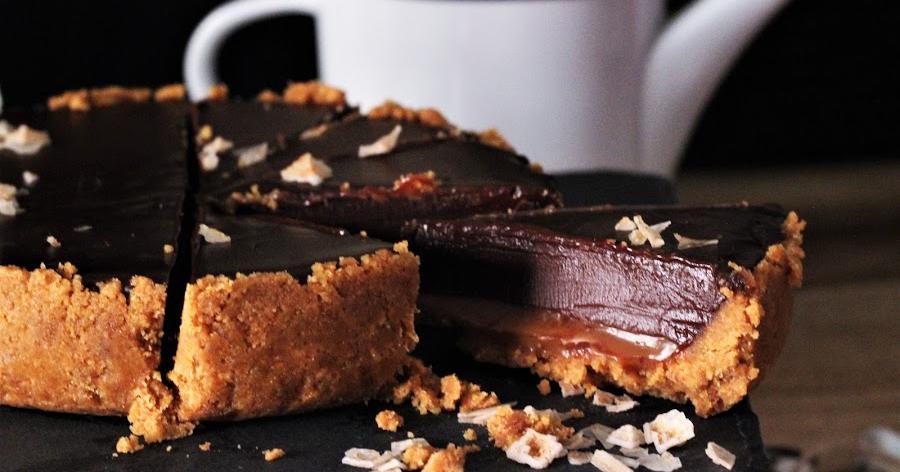 Tarta de caramelo salado y chocolate | Cocina