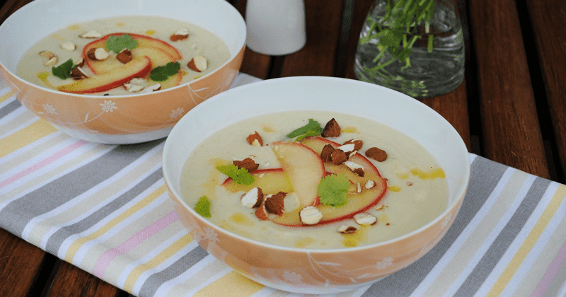 Crema de Apio-nabo y Manzana | Cocina