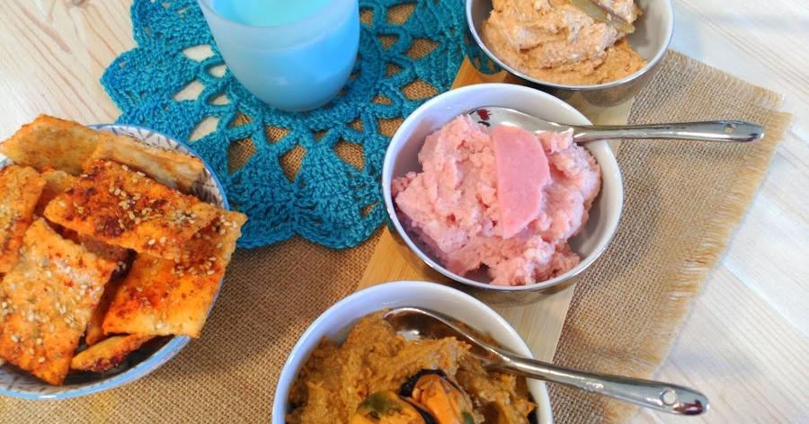 Dips con pan crujiente | Cocina