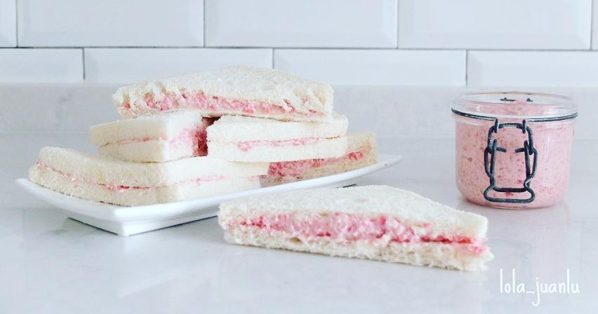 Sándwiches fríos con relleno de crema de salami | Cocina