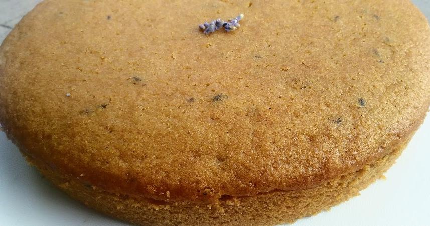 Bizcocho de limón y lavanda (opción gluten free) bajo en azúcar. | Cocina