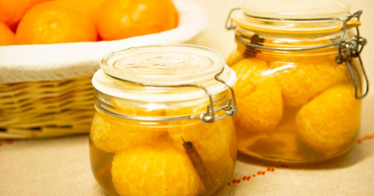 Mandarinas en almíbar | Cocina