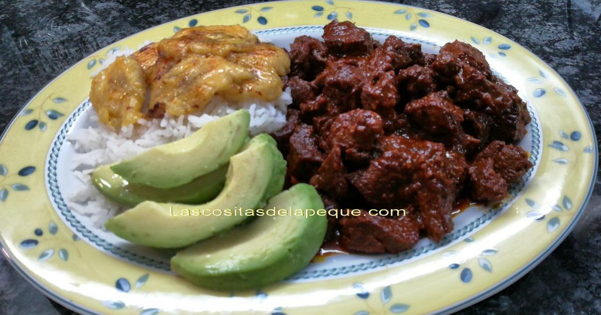Carne colorada receta de Quito | Cocina