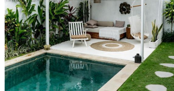24 patios con piscina que vas a querer para tu casa | Decoración