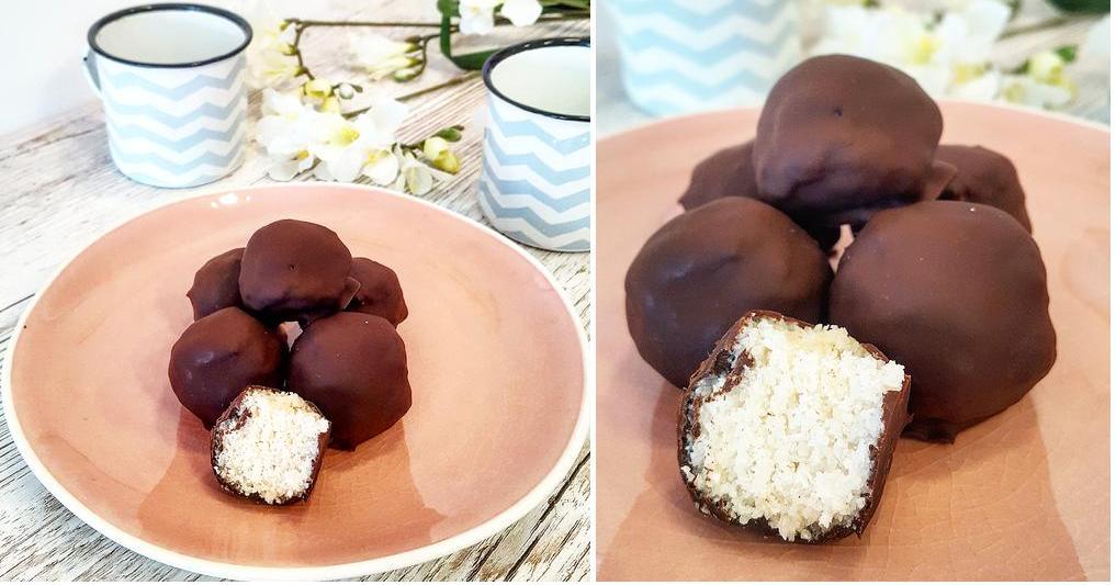 Bombones de chocolate y coco | Cocina