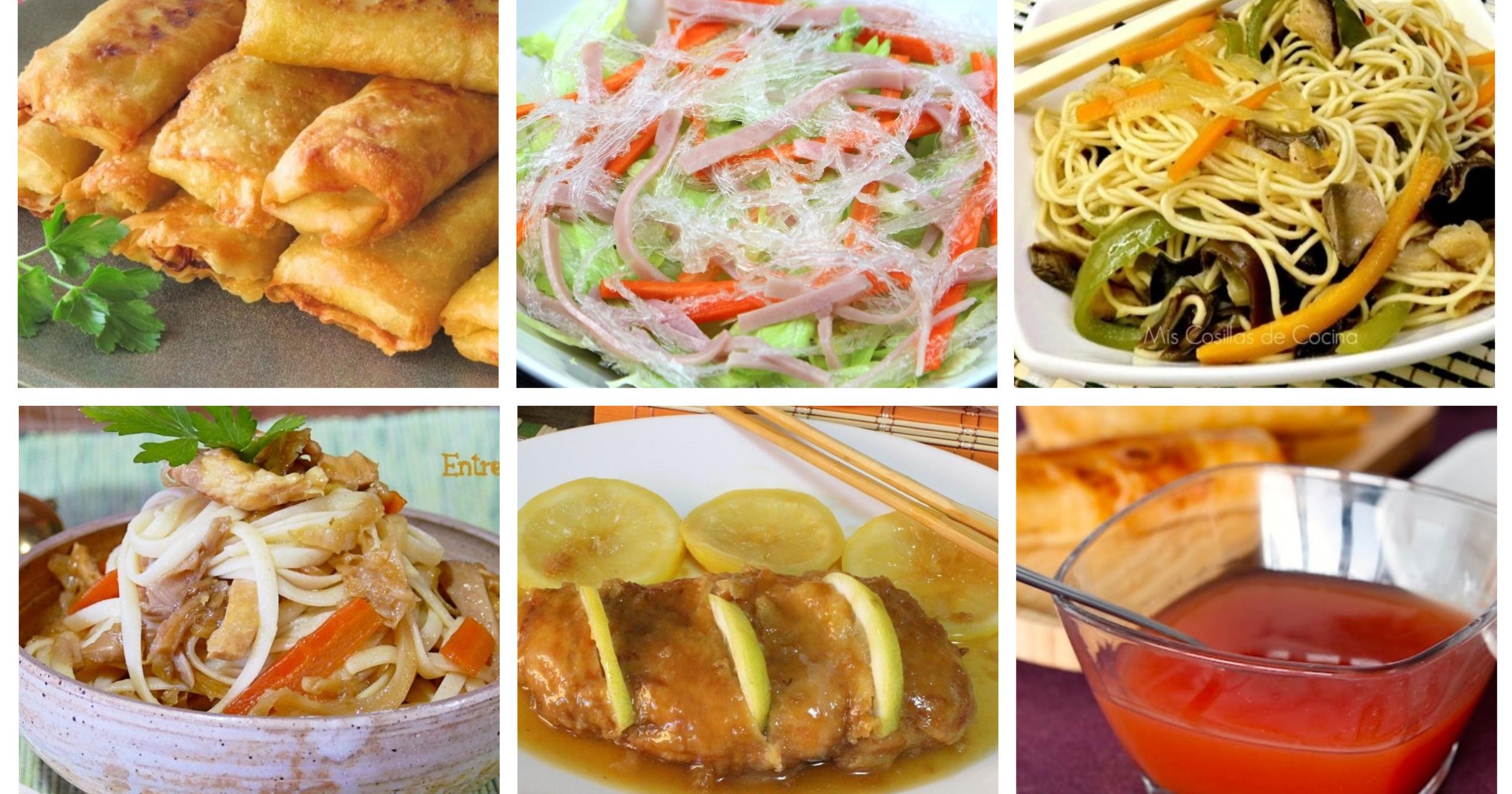6 recetas para una comida china | Cocina