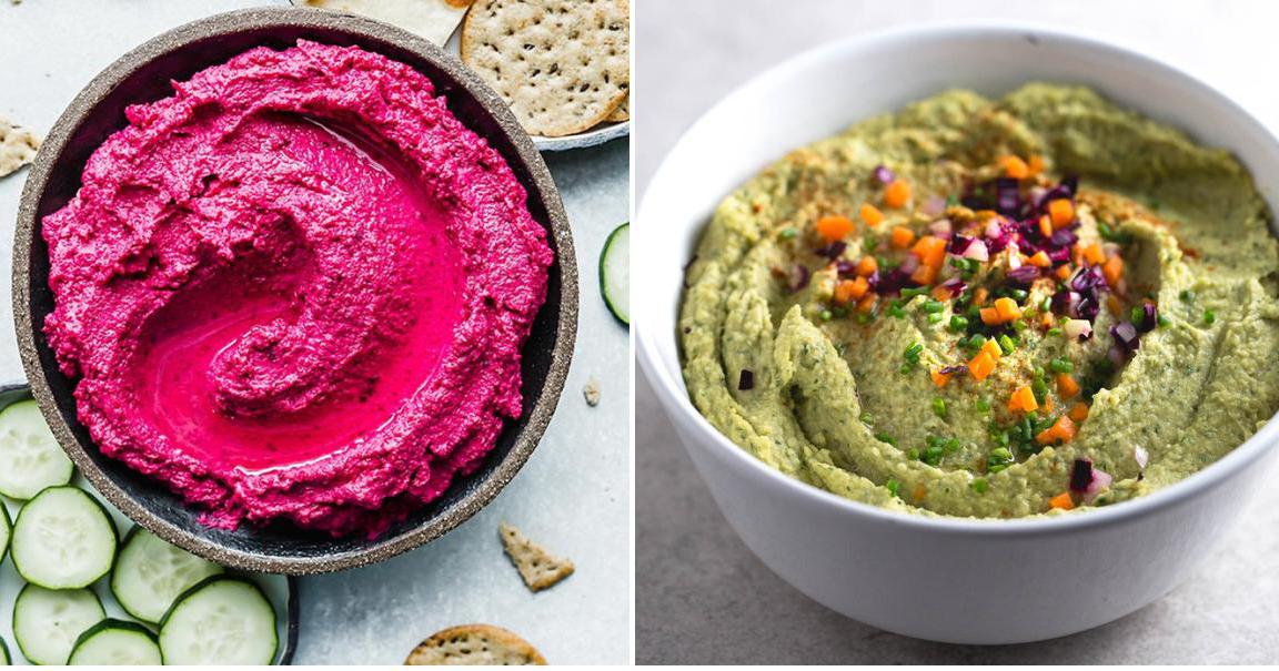 5 recetas de hummus con diferentes vegetales | Cocina