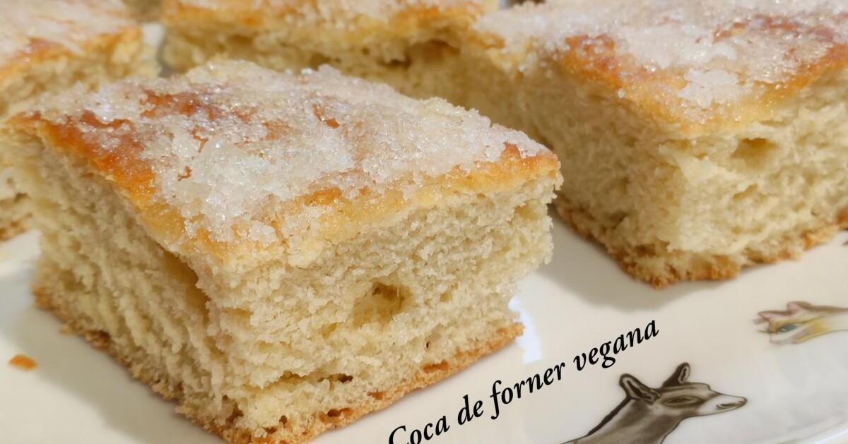 Coca de forner vegana | Cocina