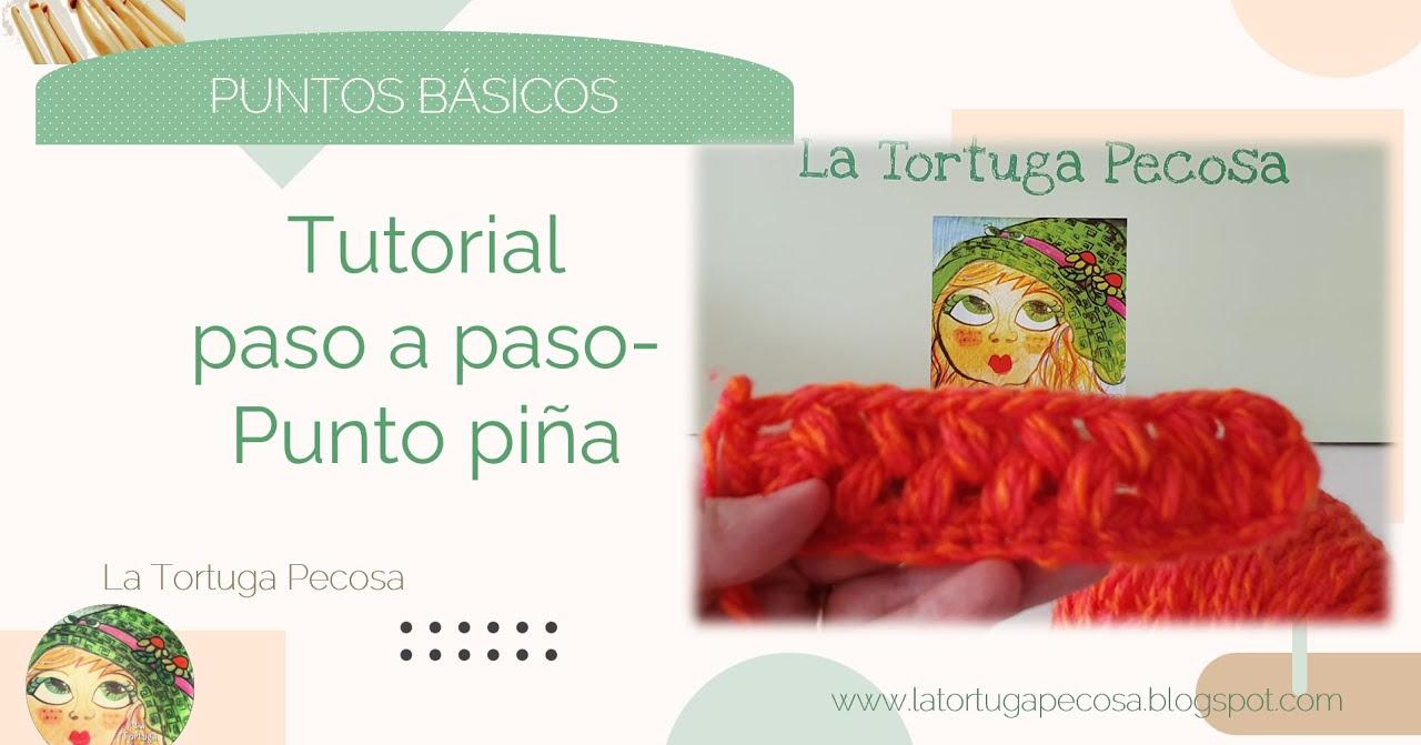 Punto piña: tutorial para aprender a hacerlo | Manualidades