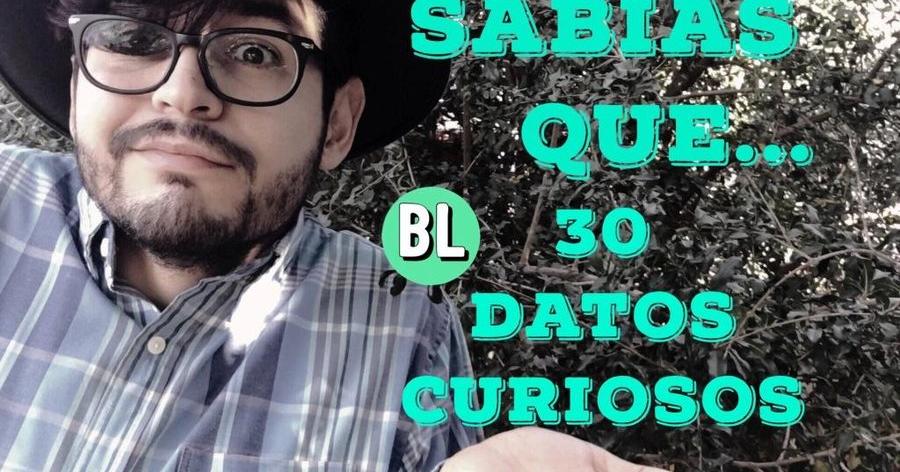 30 datos curiosos | Entretenimiento