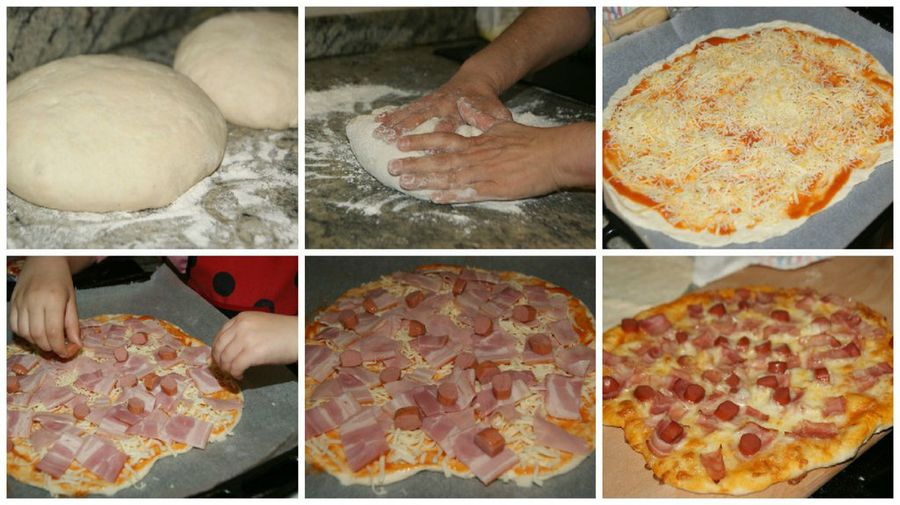Pizza casera Receta y guía paso a paso Cocina