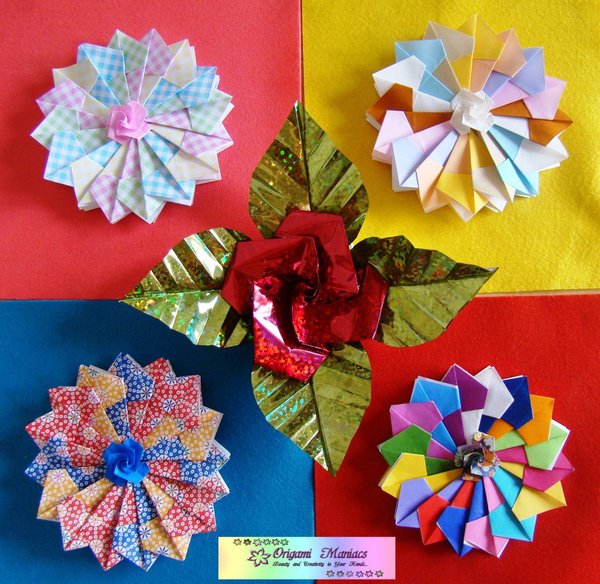 Cómo hacer mandalas de origami | Manualidades
