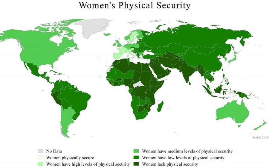 13 mapas sobre la situación de la mujer en el mundo | Ecología