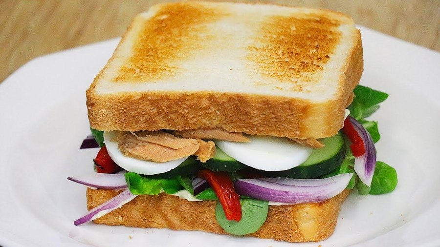 Enrollado de sandwich de atún ¡Super fácil y sabroso! | Cocina